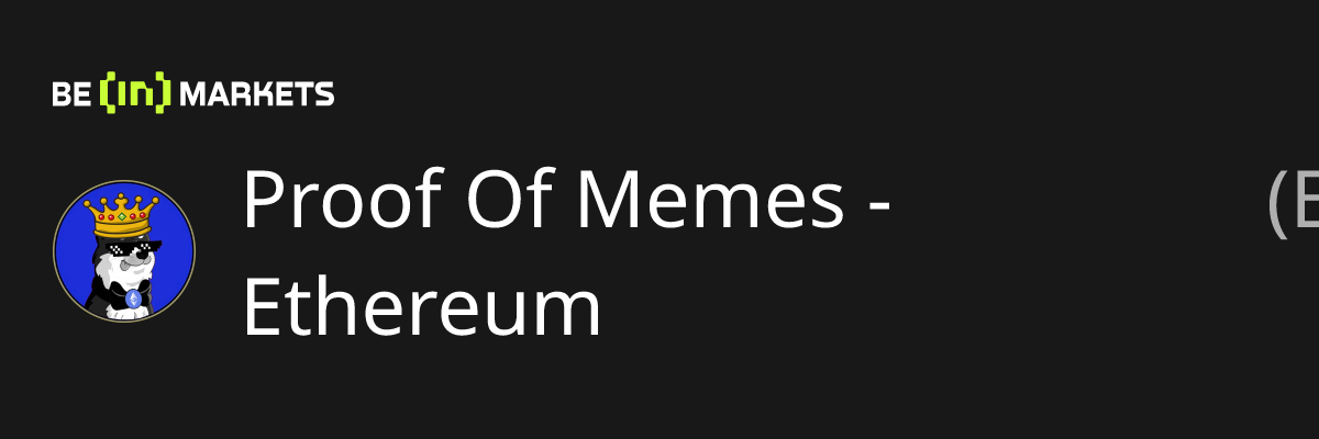 Proof Of Memes - Ethereum (ETH2.0) Harga, Kapitalisasi Pasar, Info ...