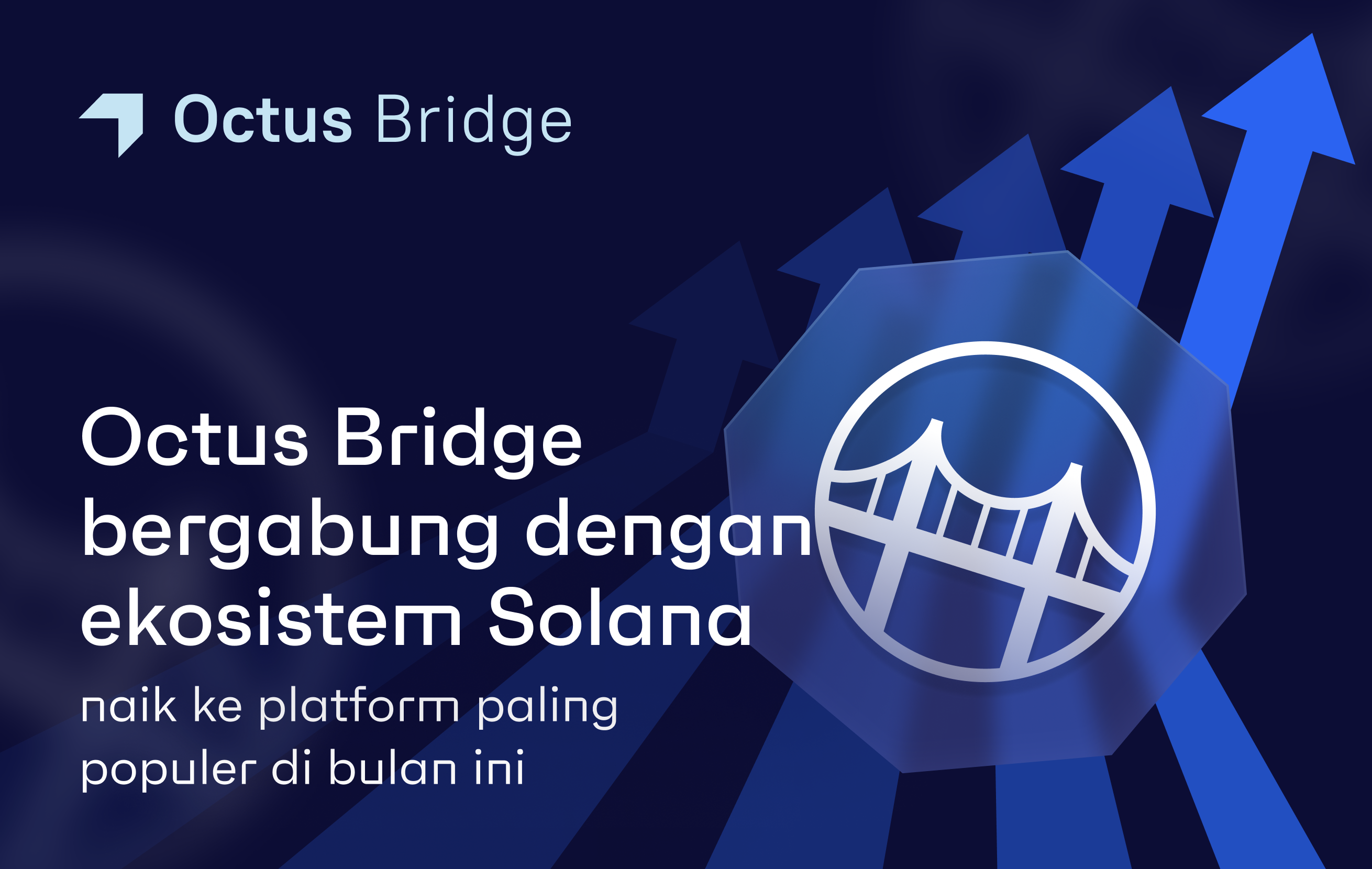 Octus Bridge Masuk Ekosistem Solana, Jadi Platform Terpopuler Bulan Ini